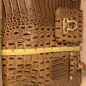 Vecceli Italy | Bags | Italian Genuine Crocodile Embossed Leather Purse ...